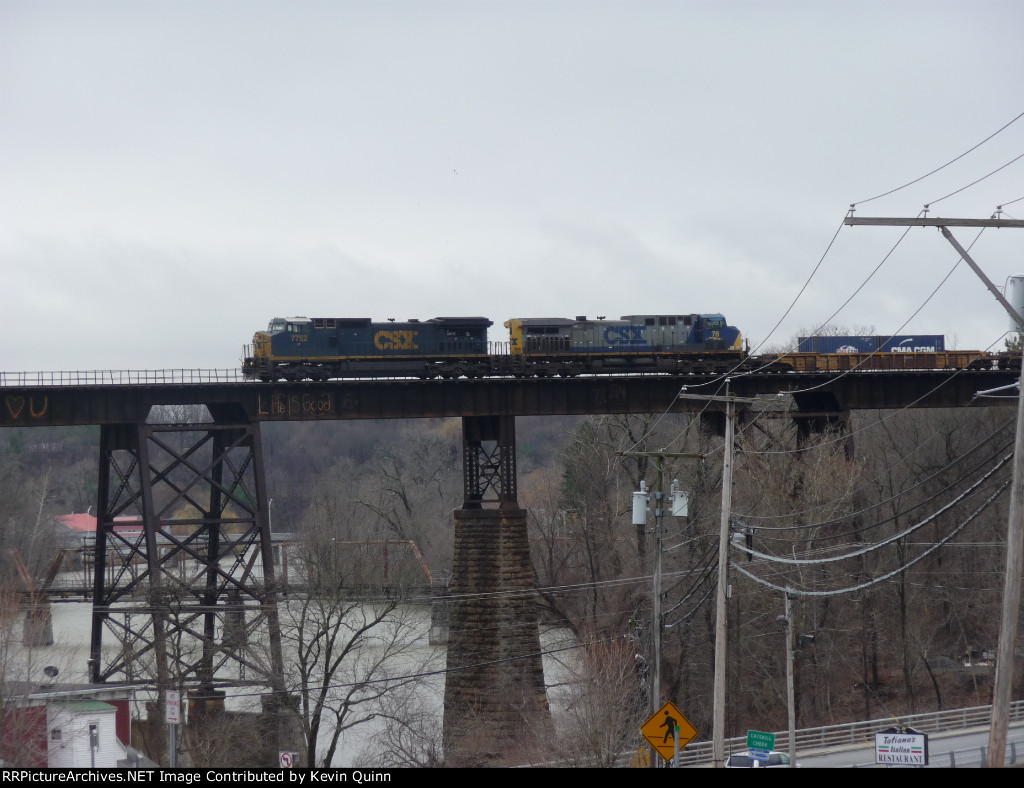 csx 7752 & 78